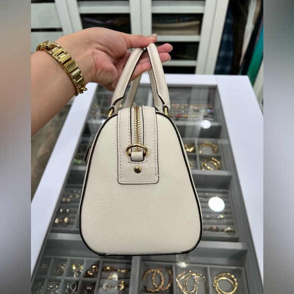 Coach | Bags | Coach Rowan Satchel In Chalk Color | Poshmark